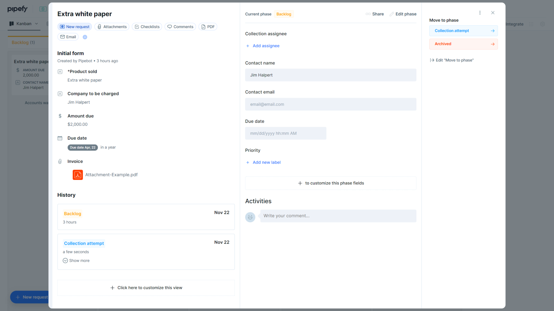 Accounts Receivable Procedure & Checklist Free Template | Pipefy