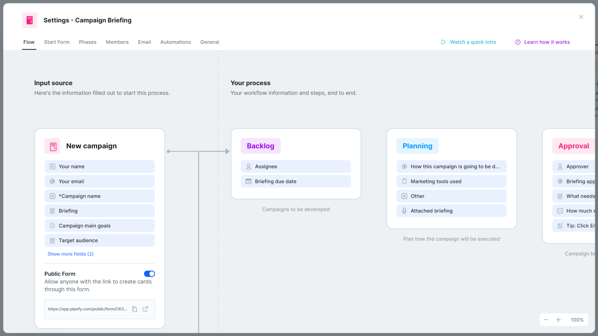 Campaign Briefing Template - Free Software | Pipefy