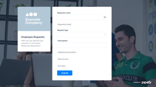 Human Resources Requests & Form Template (Free) | Pipefy