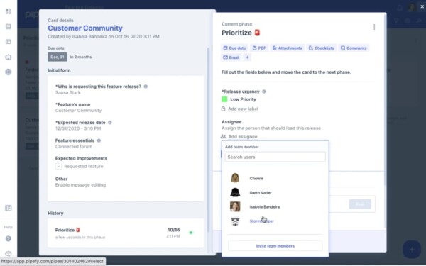 Feature Release | Pipefy