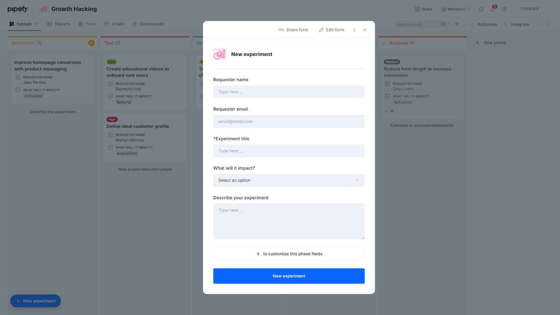 Growth Hacking Tricks (Template Included) | Pipefy