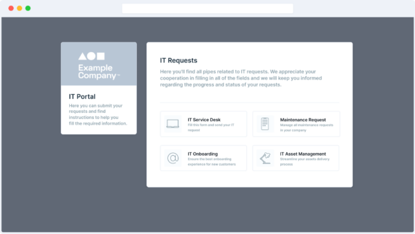IT Service Desk Template (Free) | Pipefy