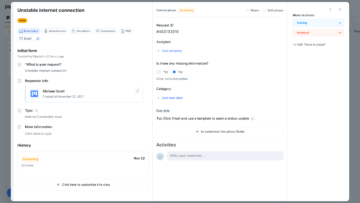 IT Service Desk Template (Free) | Pipefy