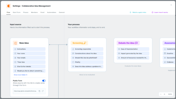 Collaborative Idea Management | Pipefy
