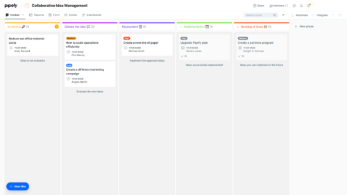 Collaborative Idea Management | Pipefy