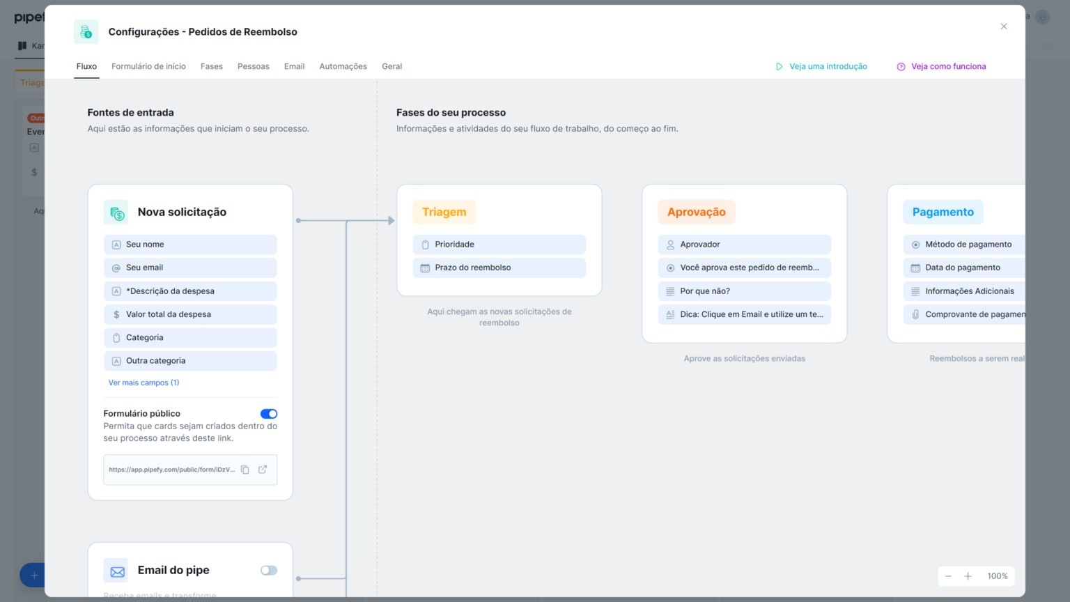 Modelo de Pedido de Reembolso de Despesas (Grátis) | Pipefy