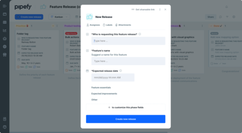 Feature Release | Pipefy