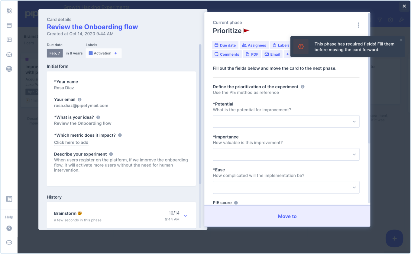 Growth Hacking Tricks (Template Included) | Pipefy
