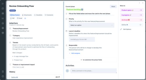 Get Started with #1 Product Roadmap Software | Pipefy