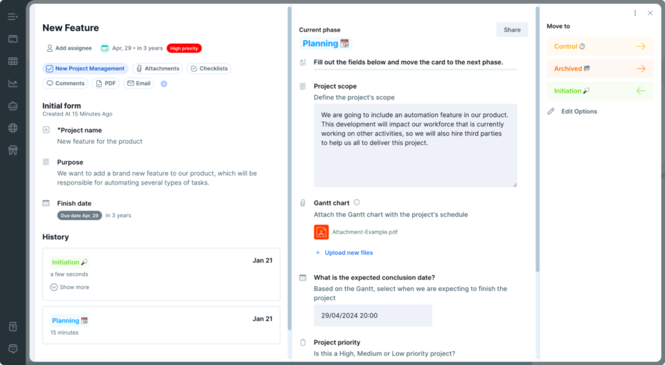 Project Management | Pipefy