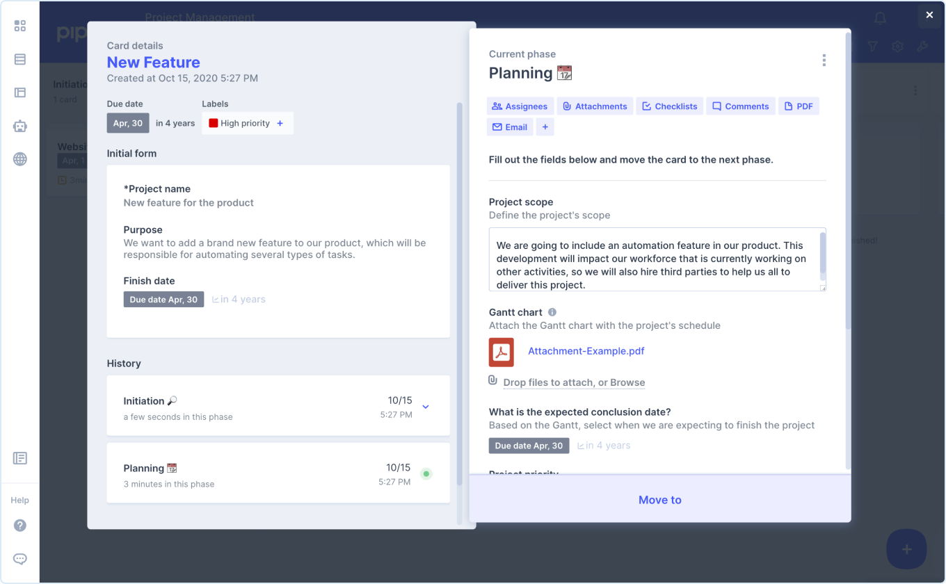 Project Management | Pipefy