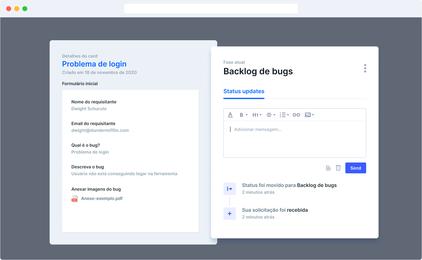Correção de Bugs: Organize e Controle suas Solicitações | Pipefy