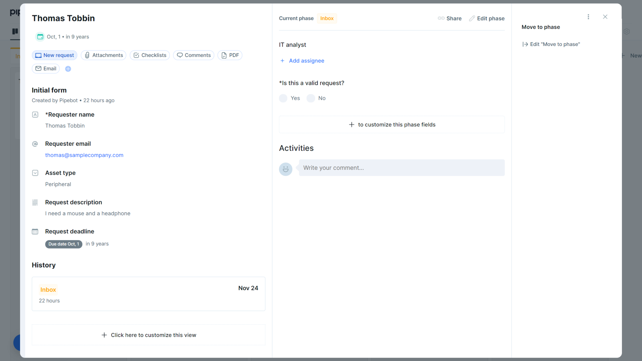 IT Asset Management Template (Free) | Pipefy