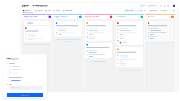 Request for Proposal (RFP) Tracker Template (Free) | Pipefy