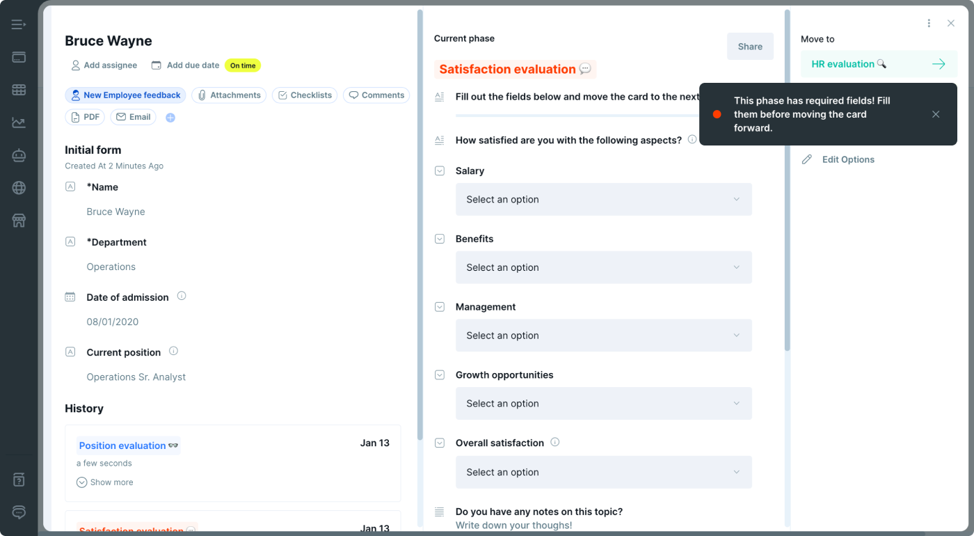 Employee Feedback Process Template [Free] - Pipefy