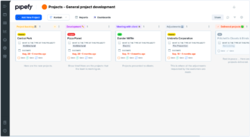 Projects - General Project Development | Pipefy