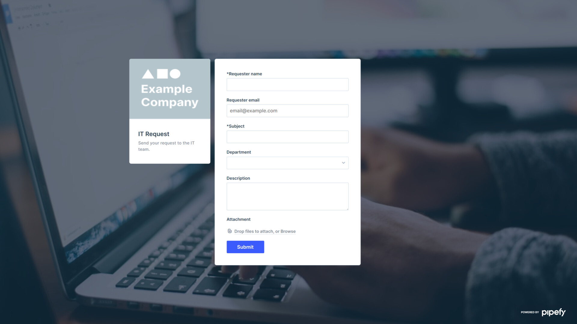 IT Requests Form - Pipefy