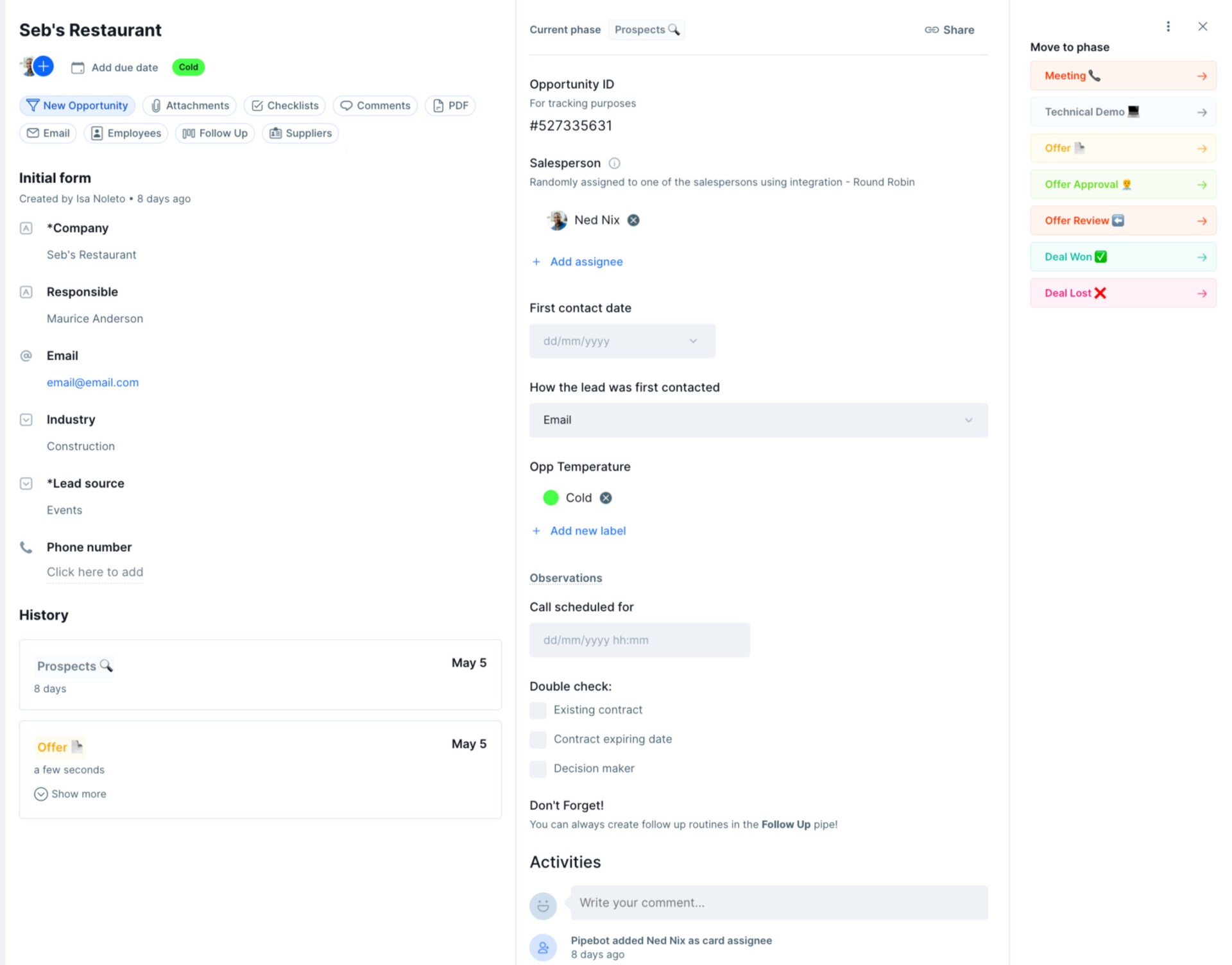 Sales Pipeline Tutorial to Improve Lead Visibility | Pipefy